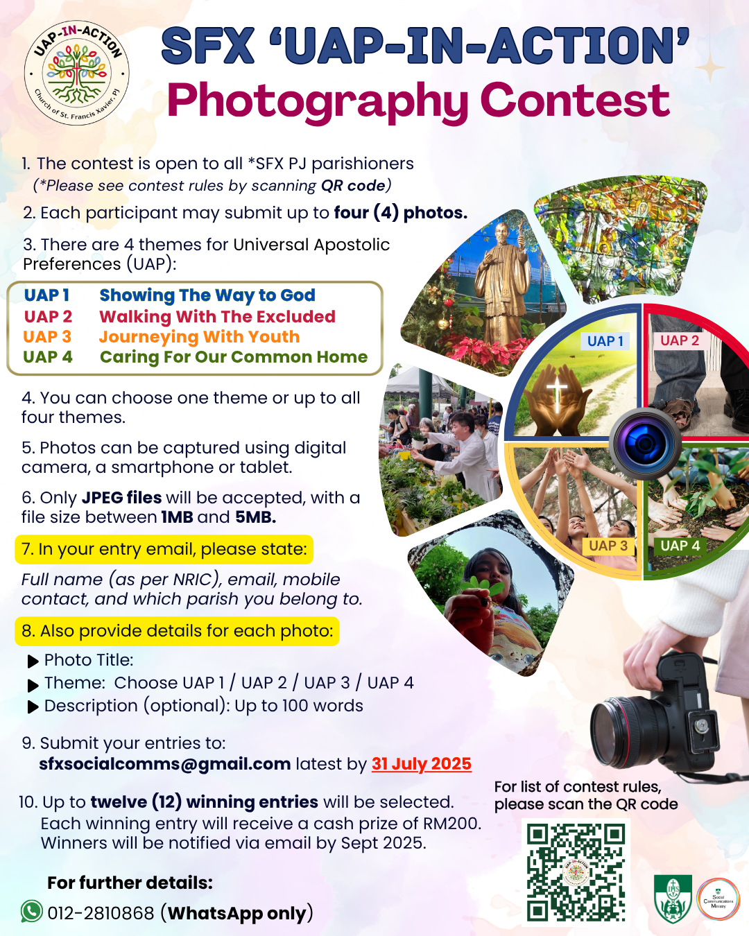 SFX 'UAP-In-Action' Photography Contest - Church of St Francis Xavier