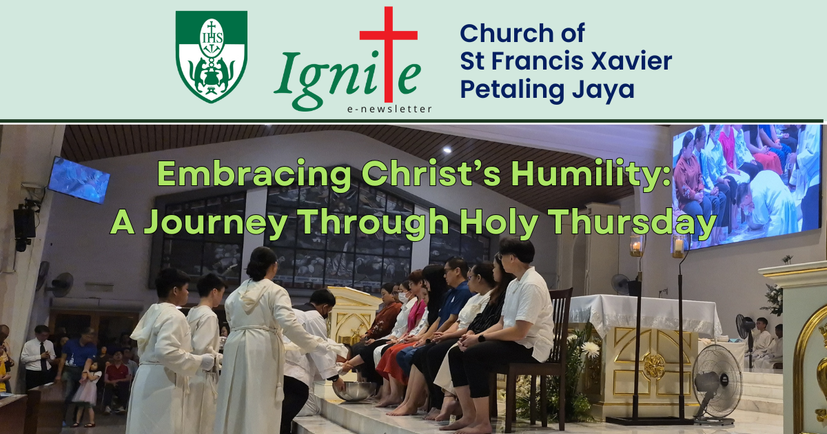 Embracing Christ's Humility - Church of St Francis Xavier