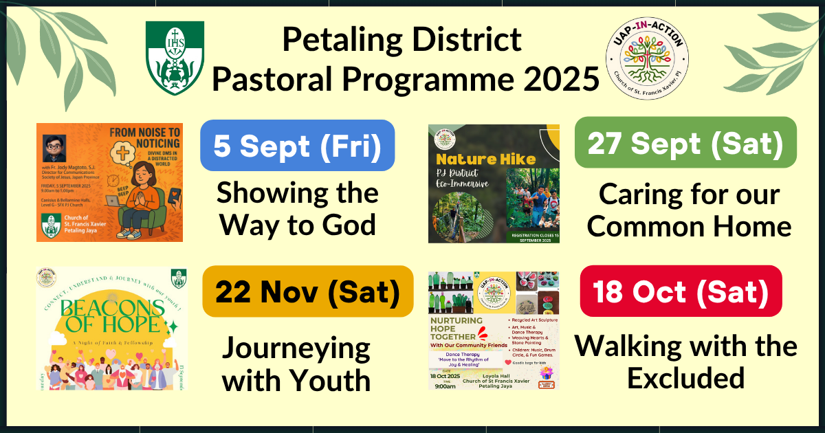 SFX's 'UAP-In-Action' Activities for Petaling District Pastoral Program ...